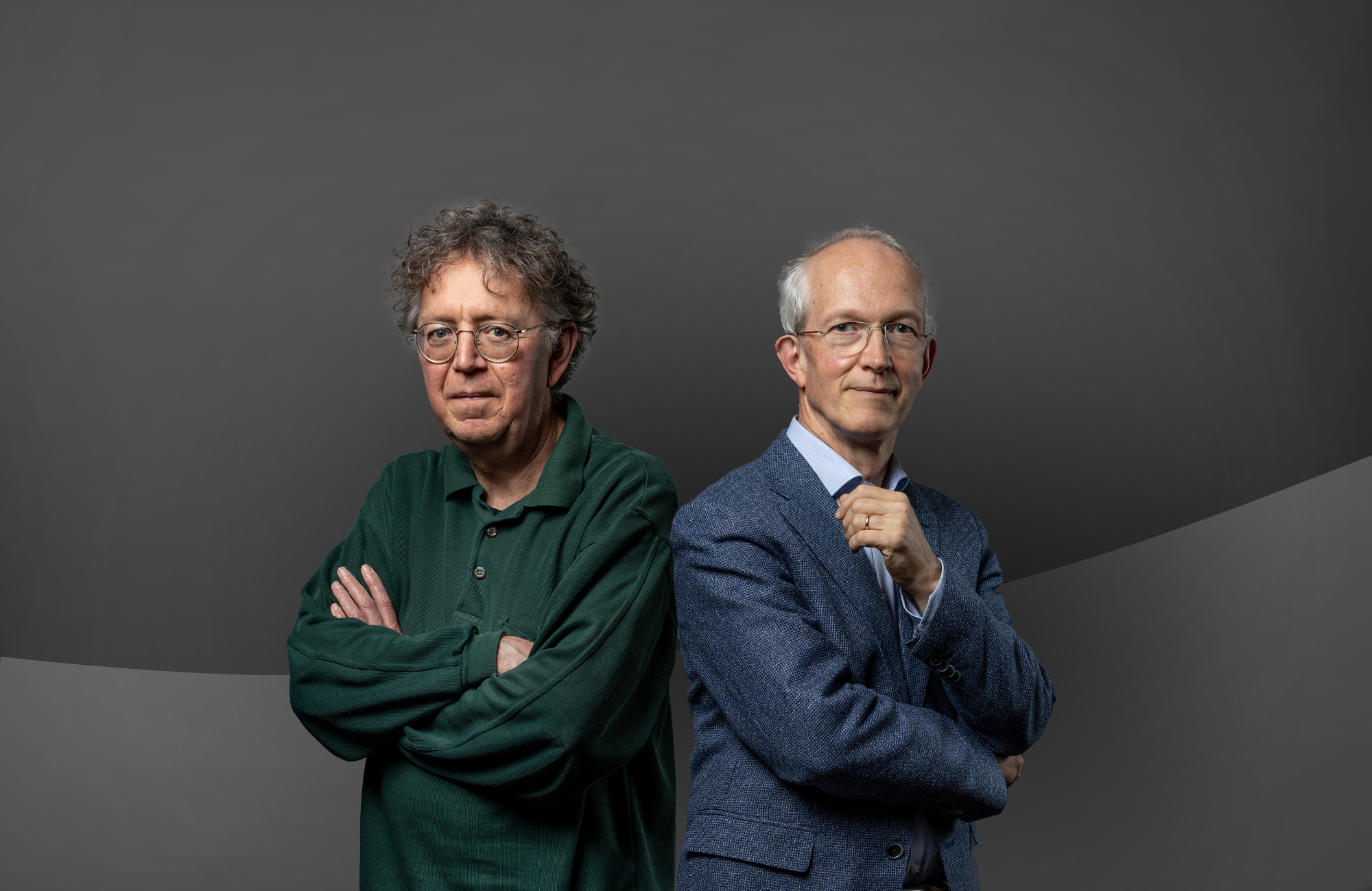 Frans Leijten en Geertjan Huiskamp